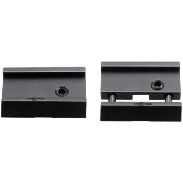 Vector Optics Dovetail to Weaver Mount Rail Short"