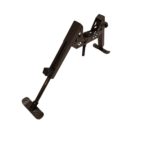 ☀ AngelArms Carbon Bipod with Adjustable Length and UIT Adapter