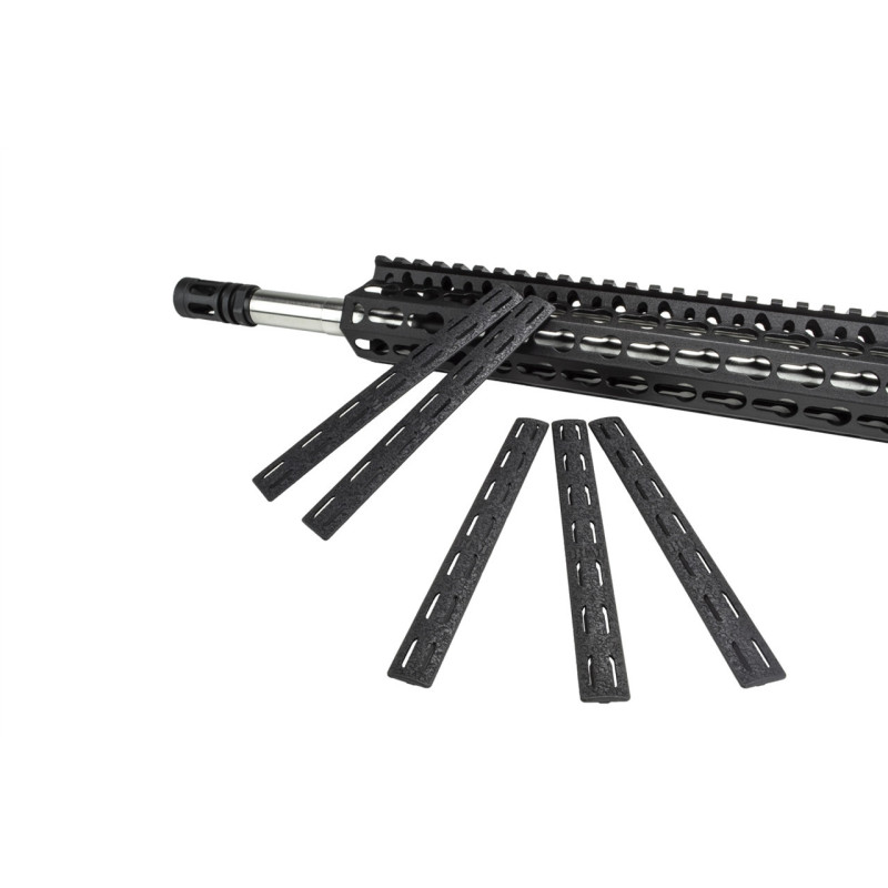 ☀ BCM­® KeyMod™ Rail Cover Kit, 5.5-inch BLACK