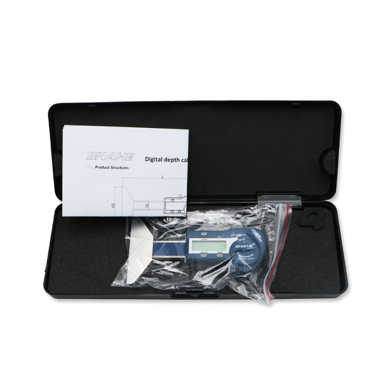 ☀ 38.00 EUR for SHAHE 0-50mm Digital Built-in Wireless Depth Gauge ...