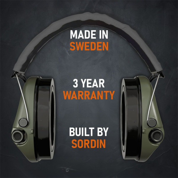 Sordin Ear Defenders - Active & Electronic - Hearing Protectors for ...