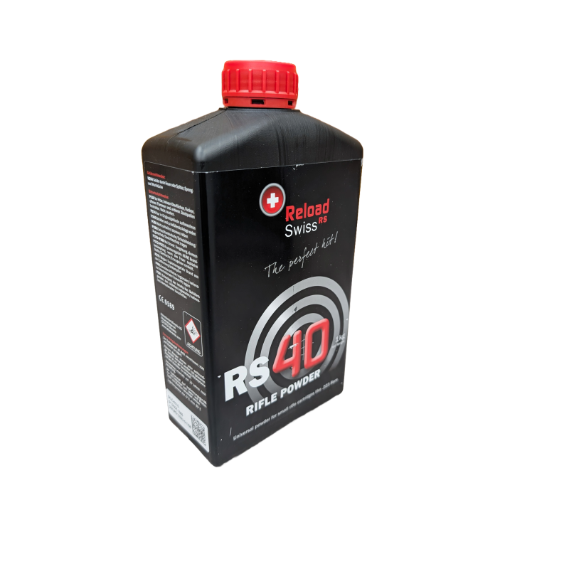 Reload Swiss RS40 Rifle Powder - Precision Reloading Fuel